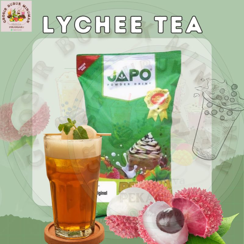 Jual JAPO LYCHEE TEA/ LECI TEA | Shopee Indonesia