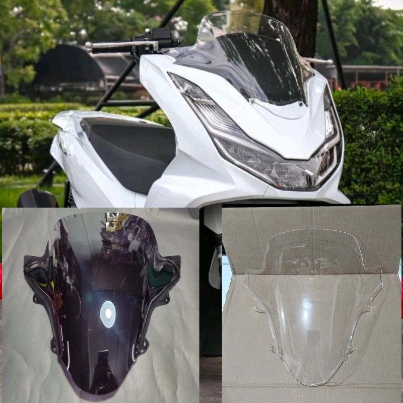 Jual WINSHIELD PCX 160 VISOR VARIASI PCX 160 MODEL STANDAR DAN THAILAND ...