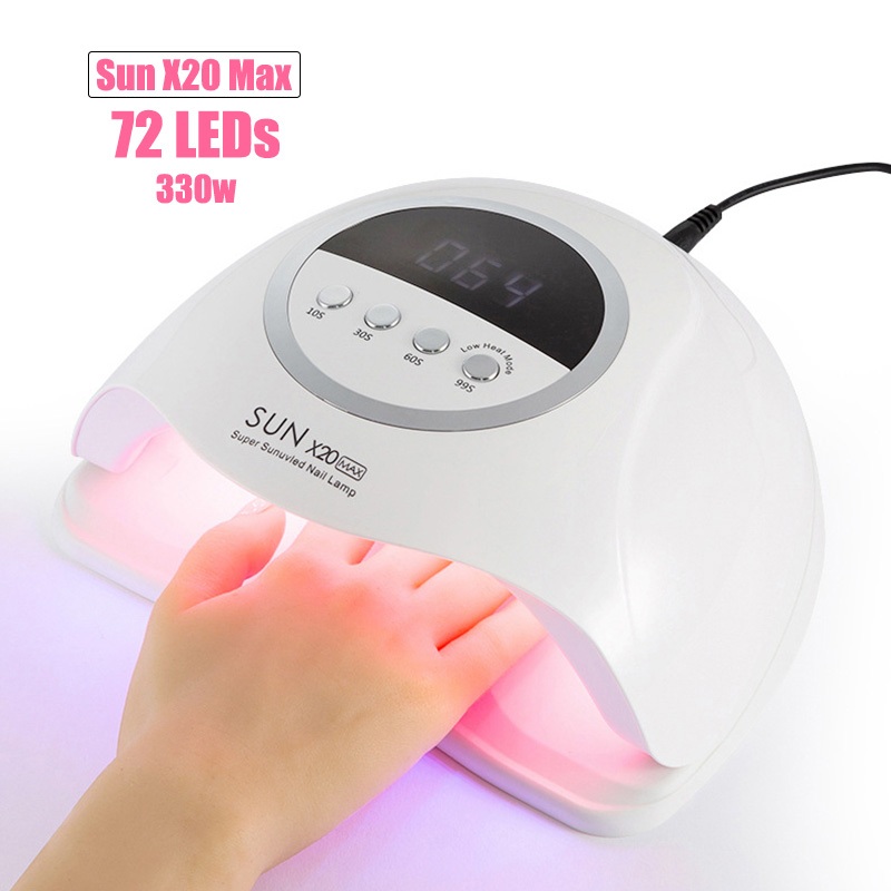 Jual Mesin Pengering Kutek Lampu UV LED Nail Dryer 120W 45 LED - Biutte ...