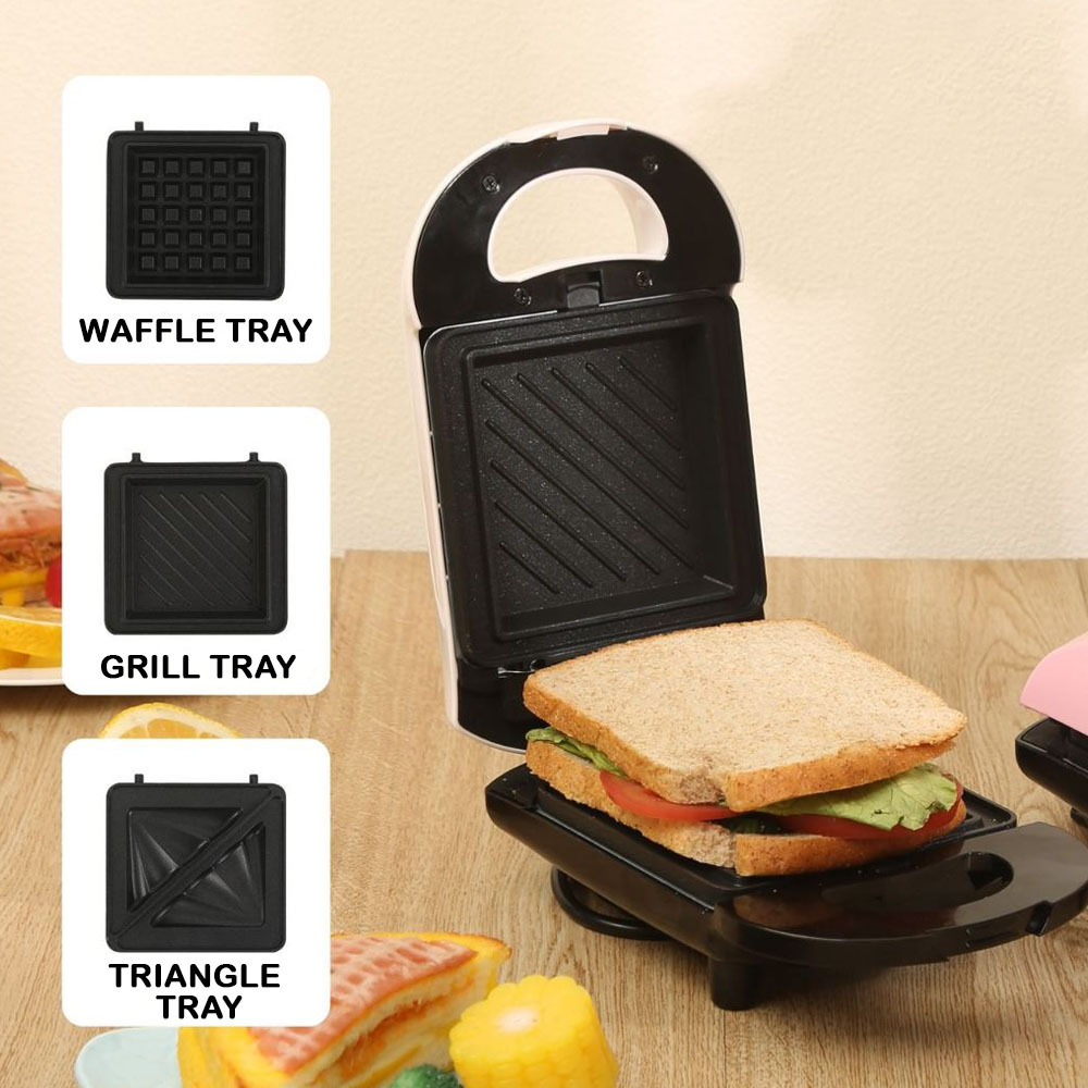 Jual Express Sandwich Maker 3 In 1 Dengan 3 Pasang Plate Terdiri Dari ...