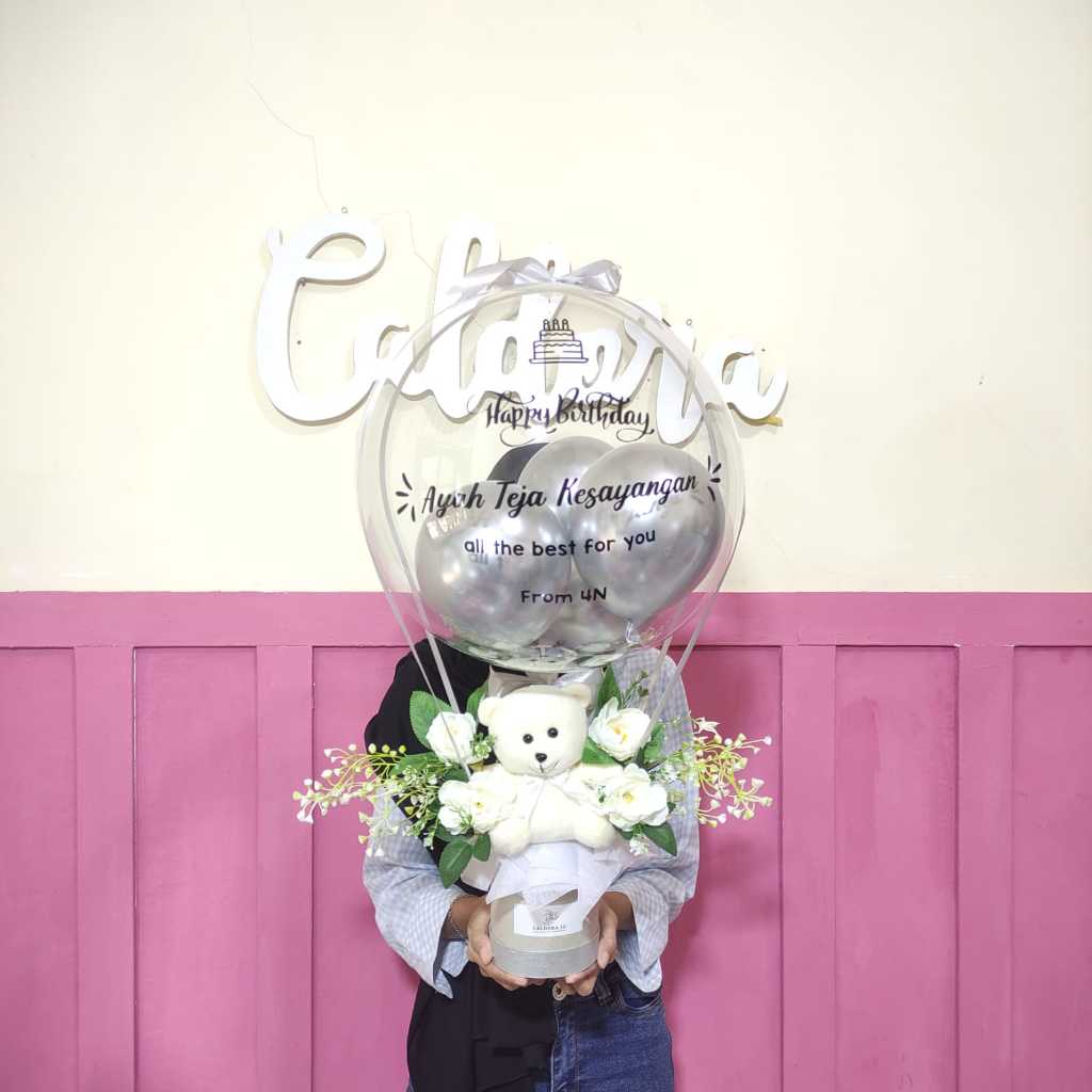 Jual Buket Bucket Bunga boneka balon Caldora.id BL19 | Shopee Indonesia