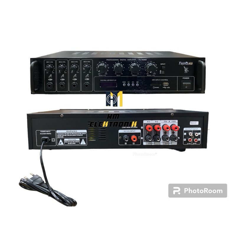 Jual Power Amplifier First Class FC 2060 | Shopee Indonesia