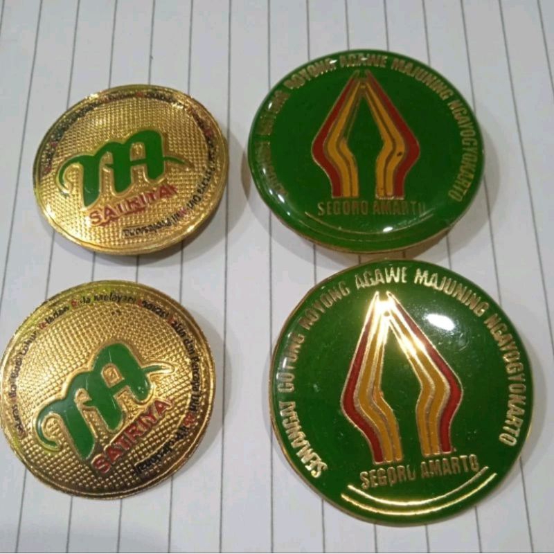 Jual Pin Satriya / Satria Pin Segoro Amarto PNS Yogyakarta Bijian ...