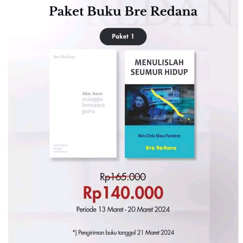 Jual Paket Bre Redana | Shopee Indonesia