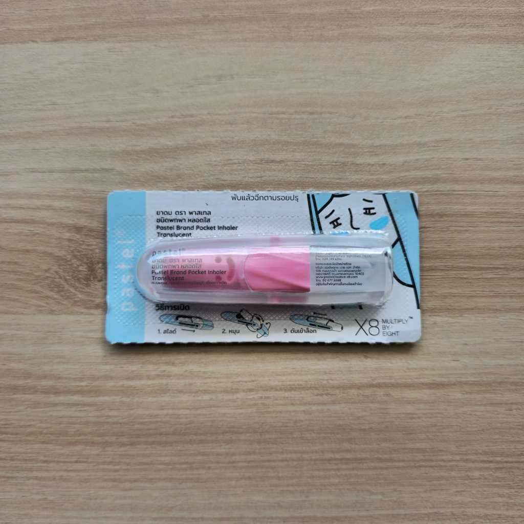 Jual [BISA COD] Pocket Inhaler Pastel Original Peppermint Field Inhaler ...