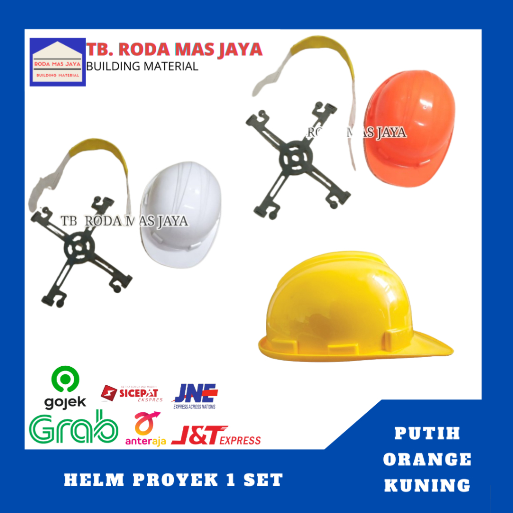 Jual Helm Proyek/Safety Helmet/Topi Proyek | Shopee Indonesia