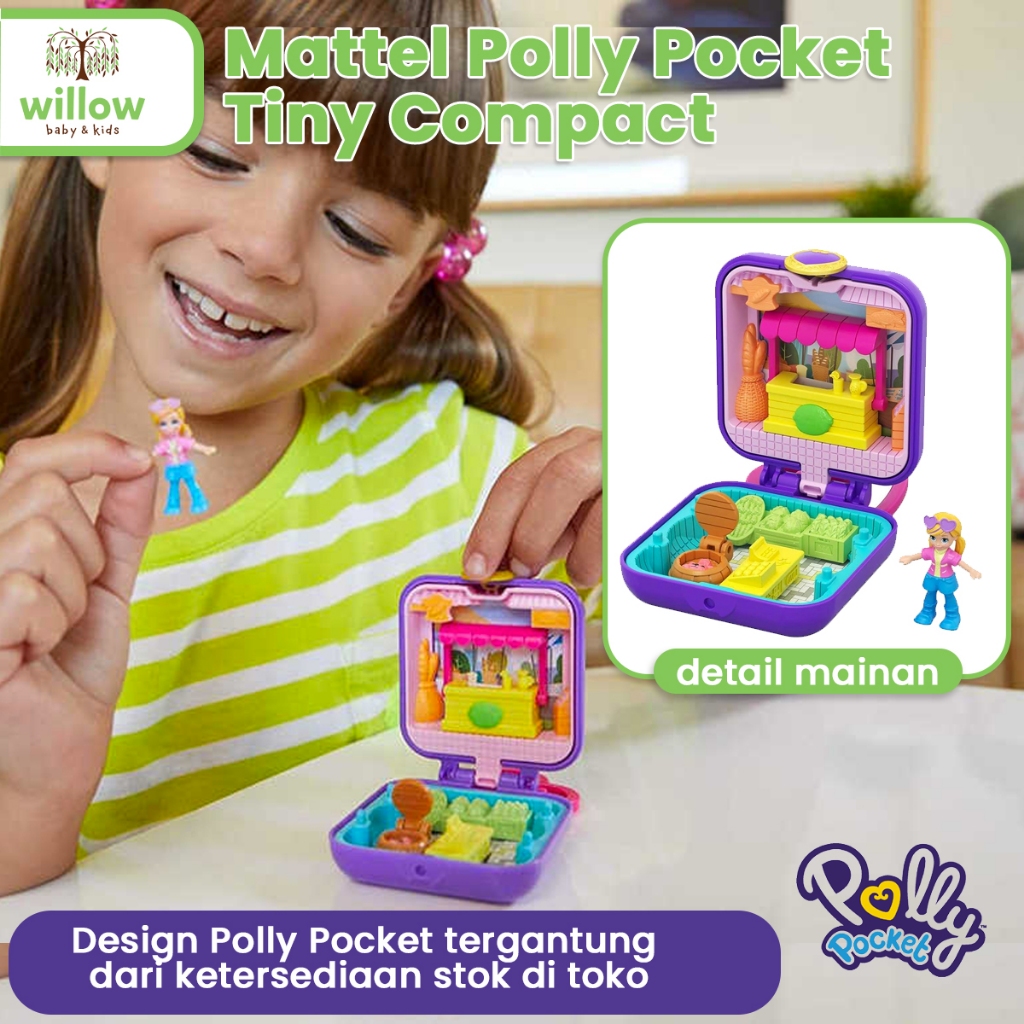 Jual Permainan Anak - Polly Pocket Tiny Compact | Shopee Indonesia