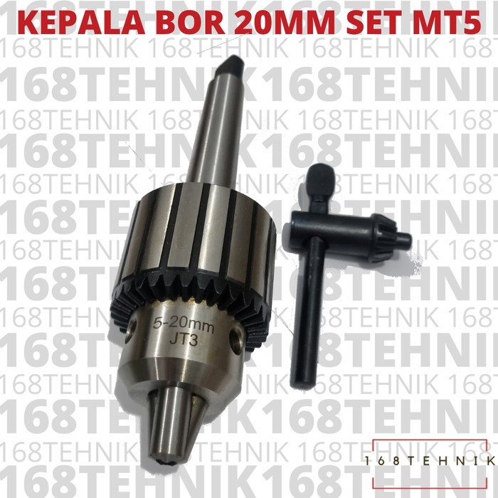 Jual KEPALA BOR 20MM SET ARBOR MT5 / CHUCK KEPALA BOR 5-20MM ARBOR MT5 / KEPALA BOR 20MM ARBOR ...