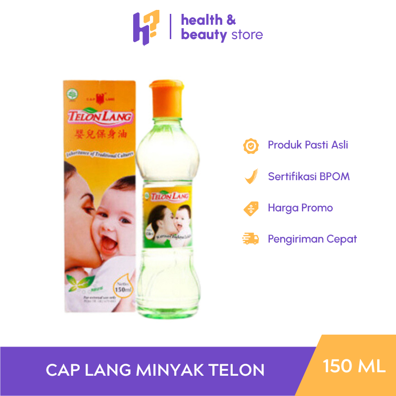 Jual Cap Lang Minyak Telon 150 Ml | Pereda Perut Kembung, Masuk Angin Dan Penghangat Tubuh Bayi ...