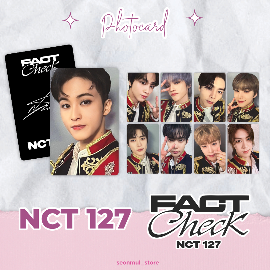 Jual PHOTOCARD PC NCT 127 FACT CHECK / NCT127 FACT CHECK BENE TARGET EXCLUSIVE POSTER VER ...