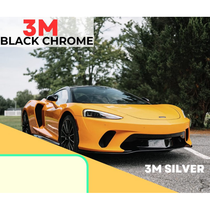 Jual 3M Black Chrome | Kaca Film 3M Silver | Shopee Indonesia