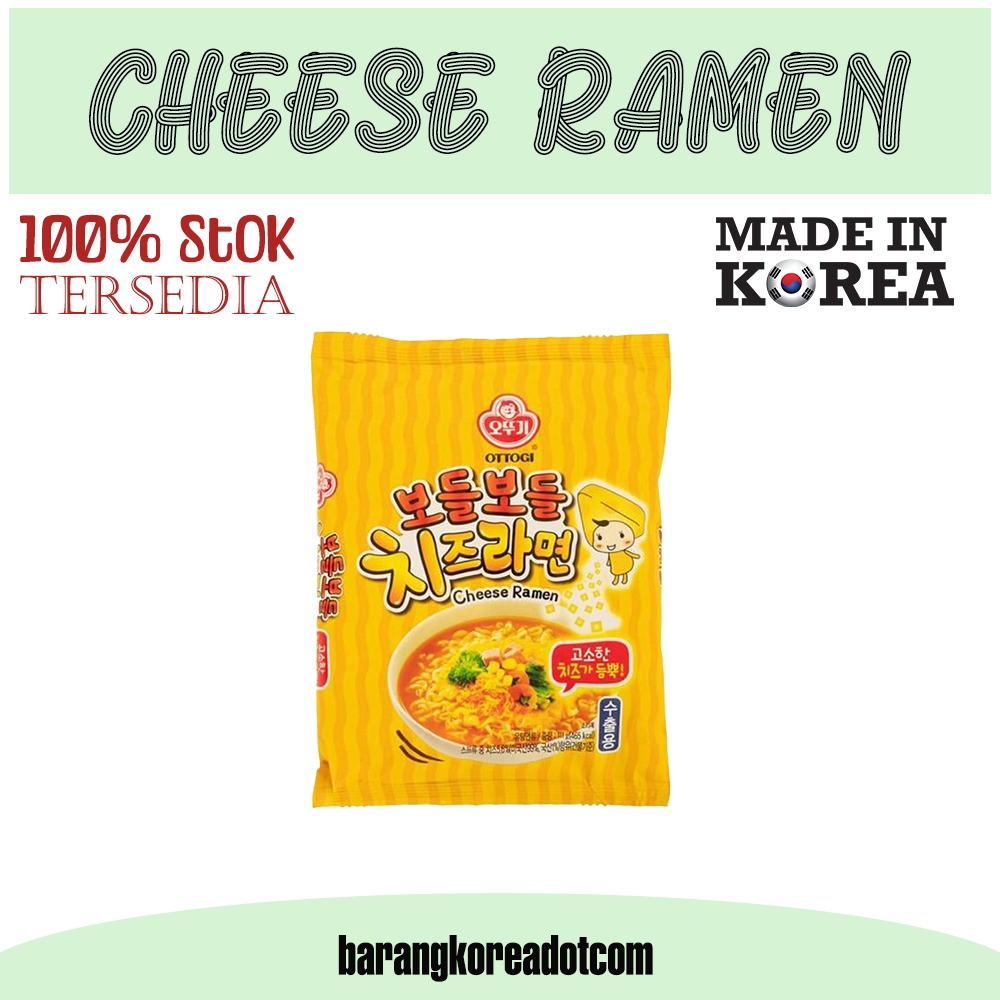 Jual Ottogi Mie Korea - Mie Keju Korea - Cheese Ramen Korean - Ottogi Cheese Ramen | Shopee ...