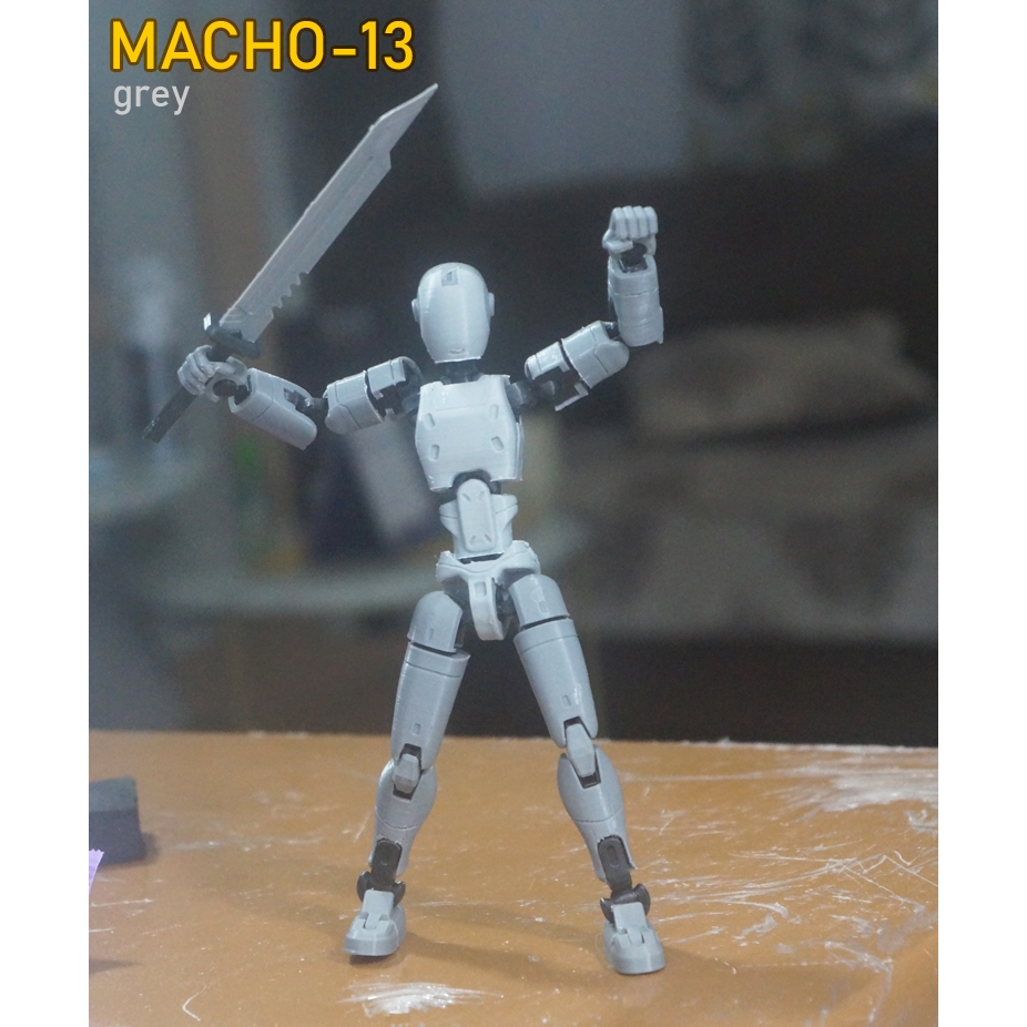 Jual Articulated 3D Printed Statue - Action Figure Manekin 3D - Movable ...