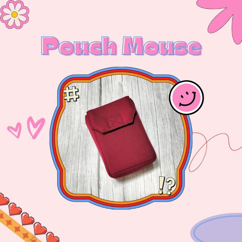 Jual New Design Pouch Mouse (dengan Busa Angin) | Shopee Indonesia