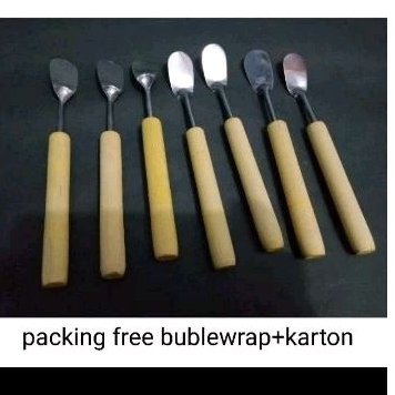 Jual Sutil Mini / Sodet Mini / Sendok Nastar . Kayu Stainless | Shopee ...