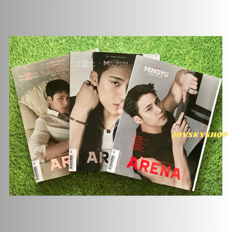 Jual ARENA HOMME+ 2024.03 A Type (Cover : SEVENTEEN : MINGYU / Content : SEVENTEEN : MINGYU 16p ...