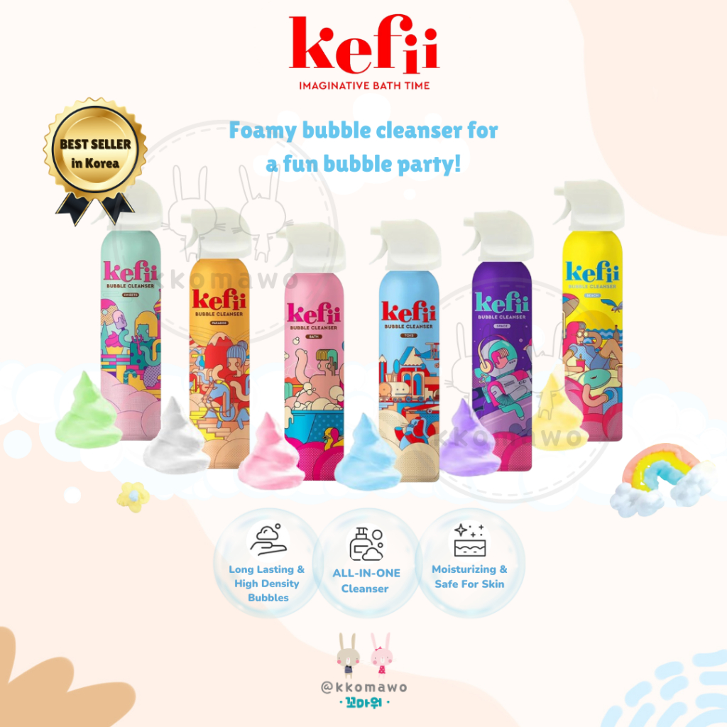 Jual Kefii Bubble Cleanser / Kefii Korea | Shopee Indonesia
