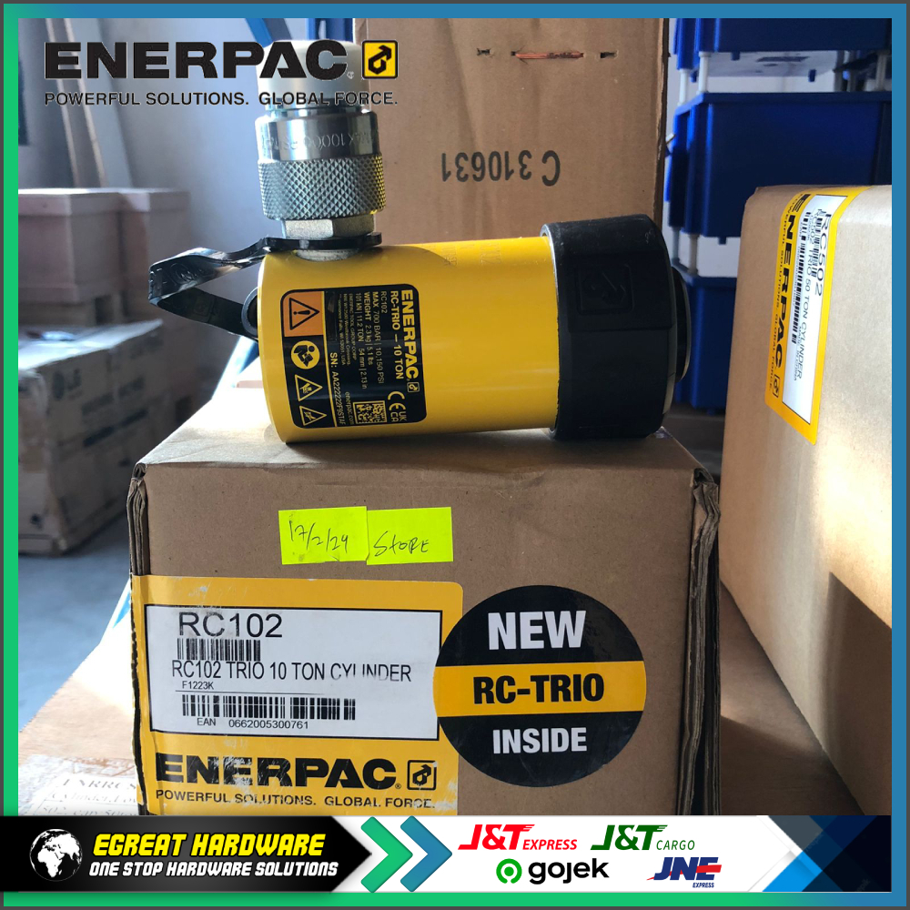 Jual ENERPAC RC102 General Purpose Hydraulic Cylinder 11.2 ton Capacity ...
