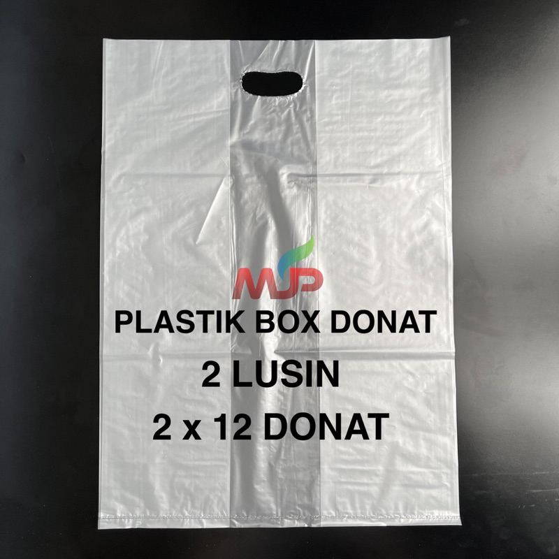 Jual PLASTIK BOX DONAT 2 LUSIN / 2 BOX ISI 12 DONAT / PLASTIK BENING ...