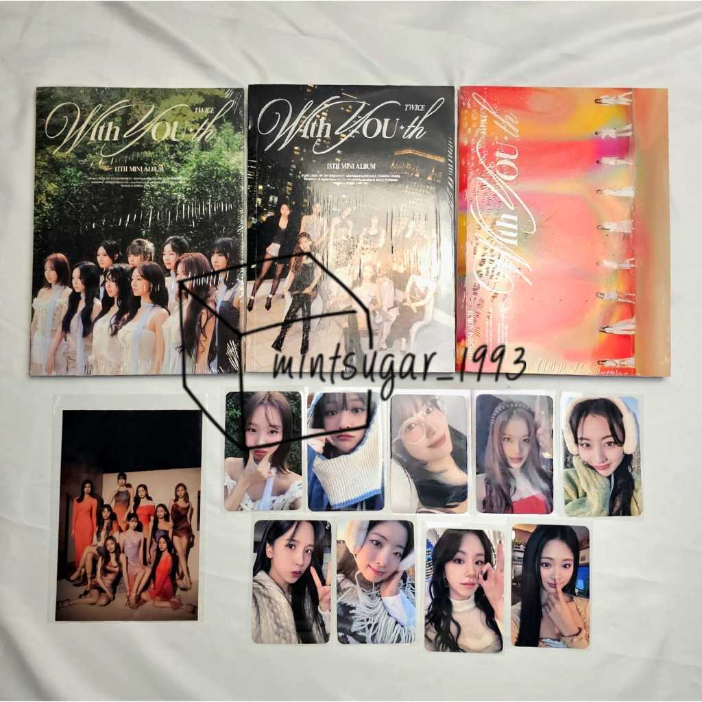 Jual [ READY SEALED + POB SOUNDWAVE ] TWICE - 13TH MINI ALBUM [ With YOU-th ] Photobook version ...