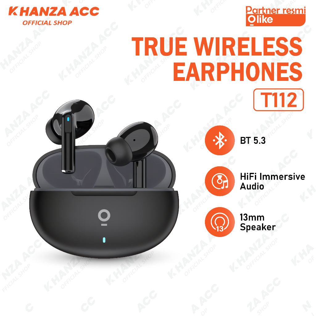 Jual KHANZAACC ROBOT T70 Airbuds Headset TWS Bluetooth Earbuds Wireless ...