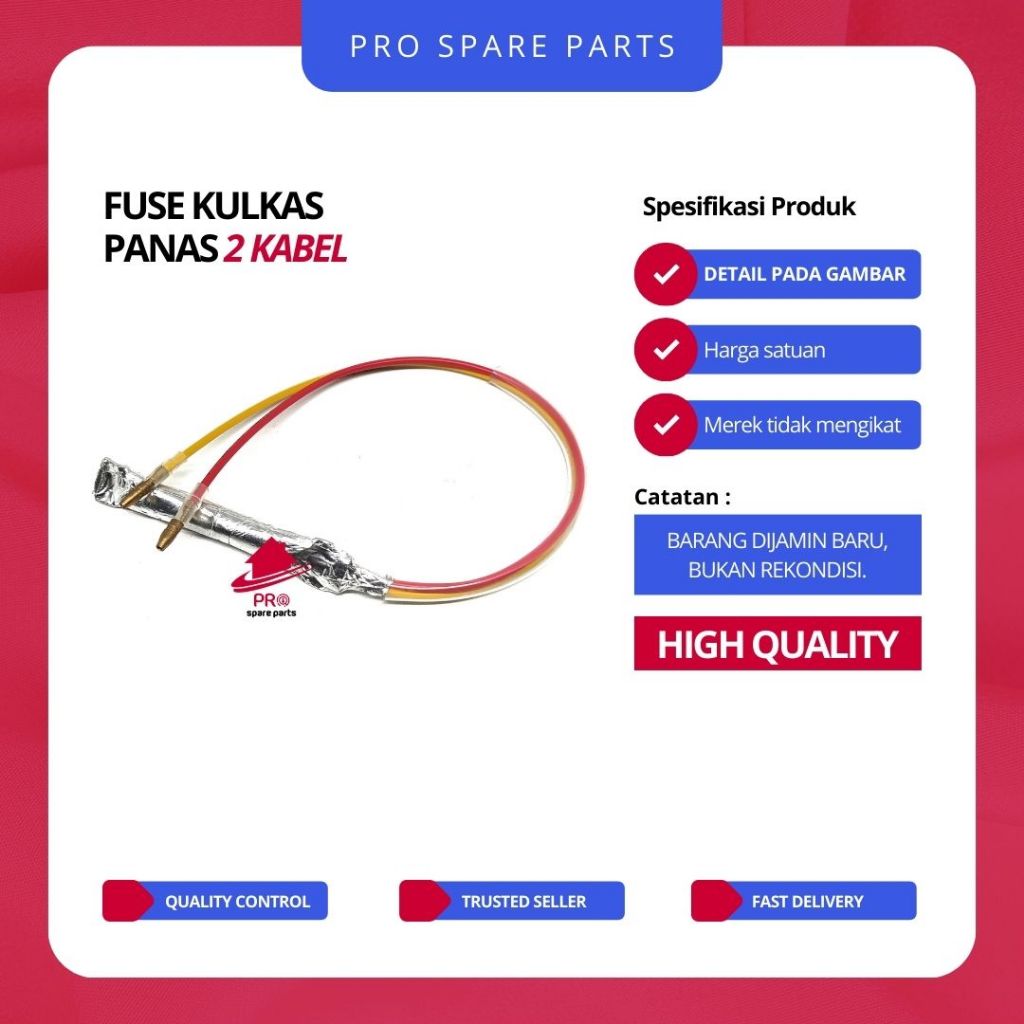 Jual Fuse Kulkas Panas/Defrost Fius Bimetal Control - Kontroler ...