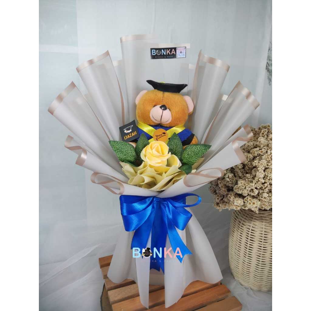 Jual Buket Boneka Wisuda Murah Bouquet Graduation Hadiah Kelulusan ...
