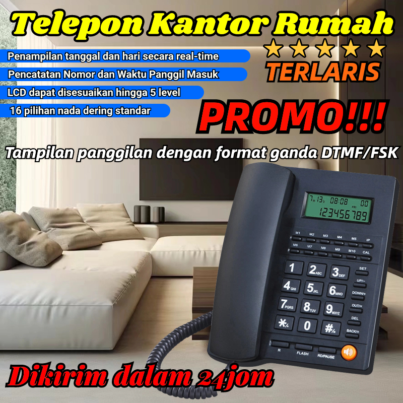 Jual Display Panggilan Masuk LCD, Garis Telepon Tanah, Ponsel Tanah ...