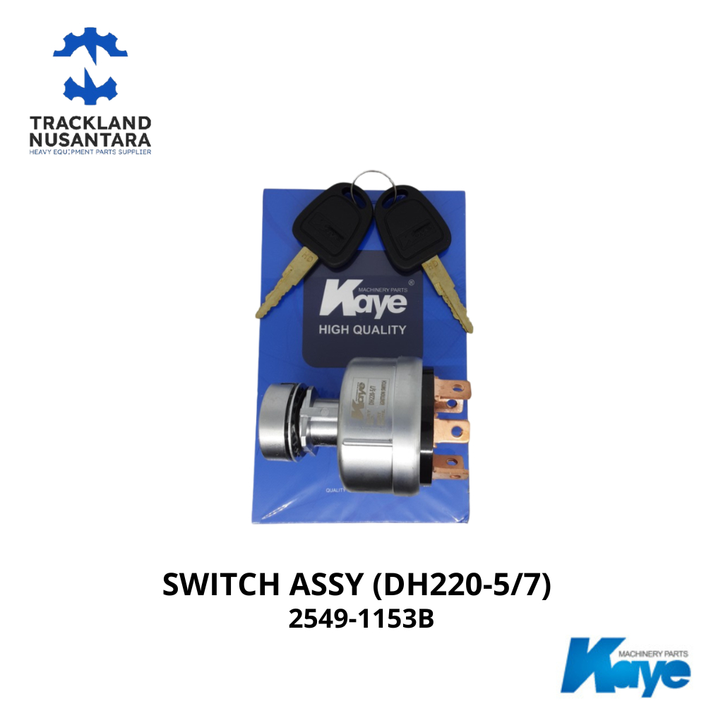 Jual KAYE Ignition Switch Assy Doosan DH220-5/7 (2549-1153B) | Shopee ...