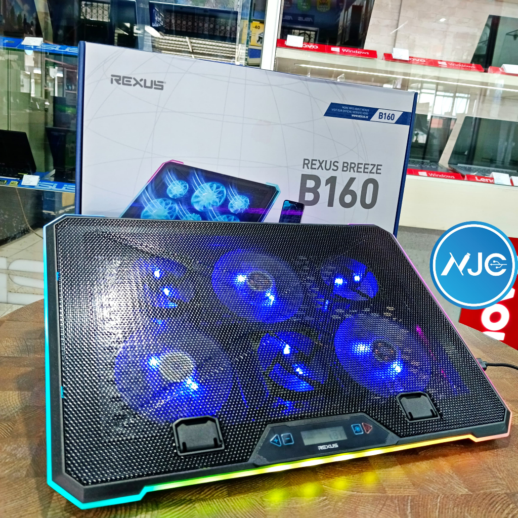 Jual COOLING PAD REXUS BREEZE B160 RUNNING RGB | Shopee Indonesia