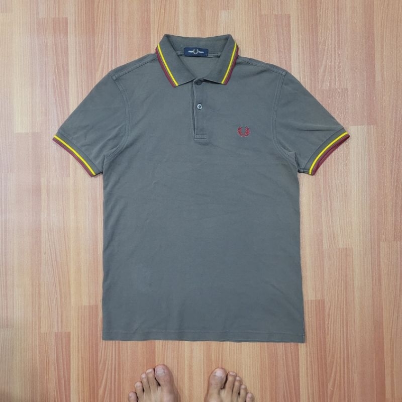Jual Pesanan Fred Perry Grey | Shopee Indonesia
