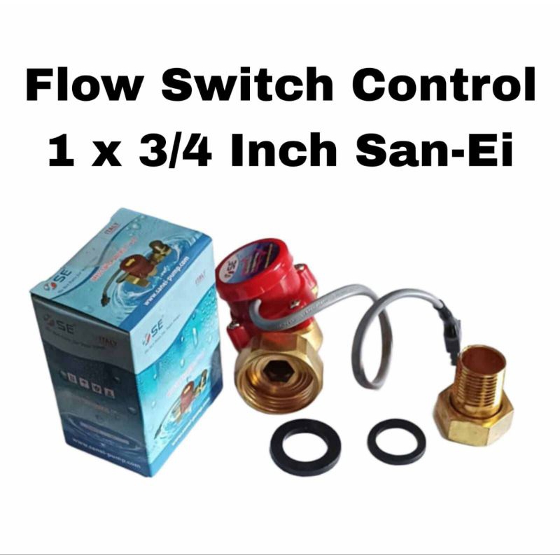 Jual Otomatis Pompa Pendorong Flow Switch Control 1x3/4 San-ei | Shopee Indonesia