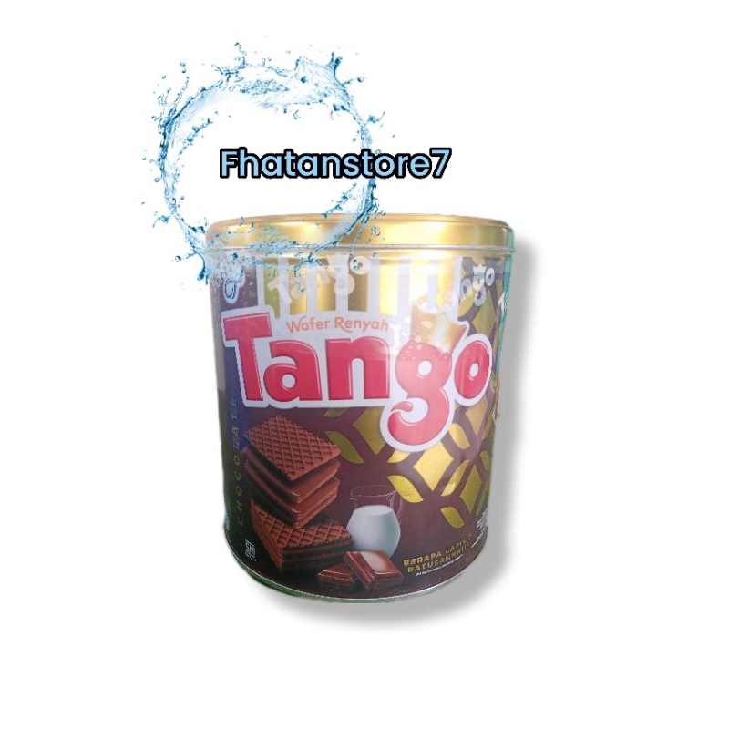 Jual Tango Wafer Coklat Kemasan Kaleng 270 gr | Tango Wafer Coklat ...