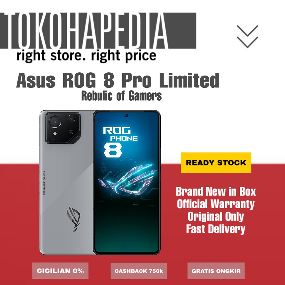 Jual ASUS ROG 8 12GB 256GB 16GB 512GB 24/1TB ASUS RESMI | Shopee Indonesia