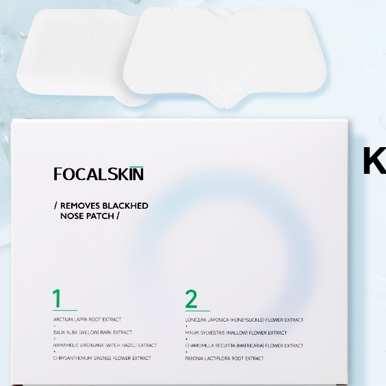 Jual FOCALSKIN REMOVES BLACKHEAD NOSE PATCH | ORIGINAL | Shopee Indonesia