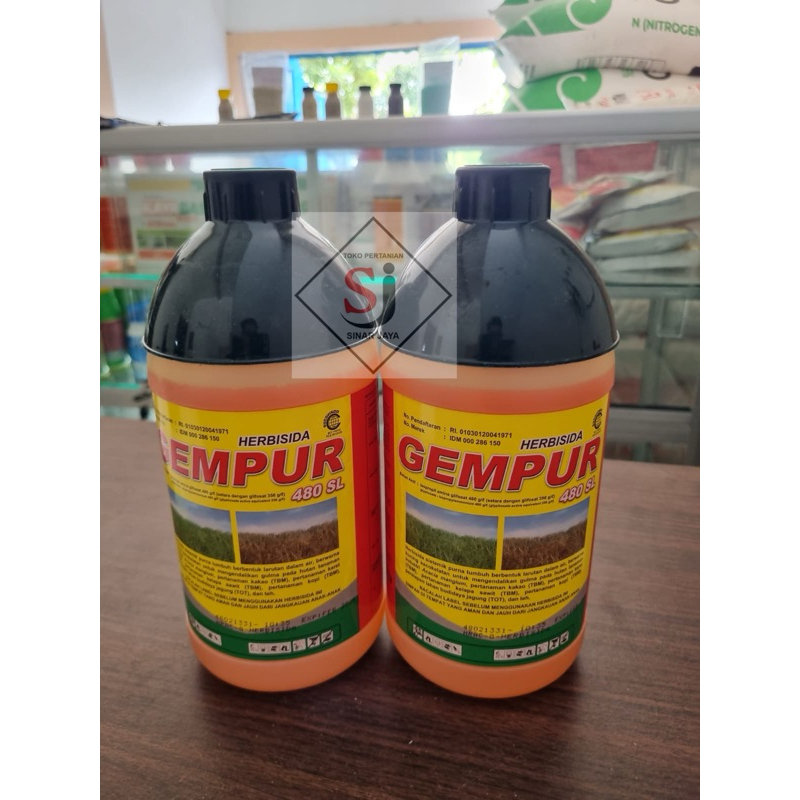 Jual Herbisida obat pembasmi rumput sistemik GEMPUR 480 SL 1 Liter ...