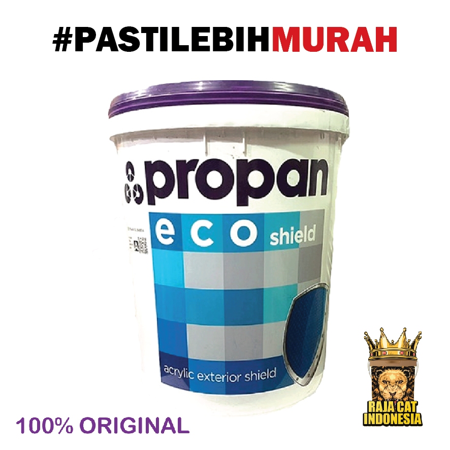 Jual Cat Tembok Eksterior Propan Eco Shield ES-600 Putih 9101 25 Kg Pail | Shopee Indonesia