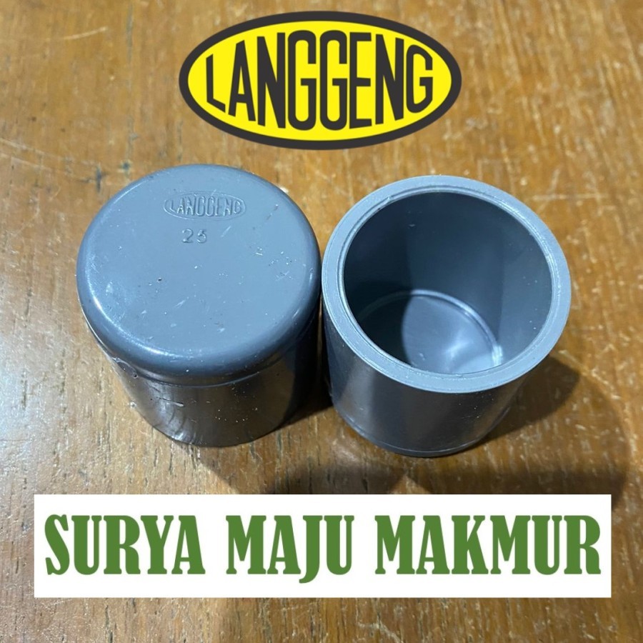 Jual DOP 3/4" INCH DOP 1" INCHI TUTUP PIPA PARALON LANGGENG | Shopee ...