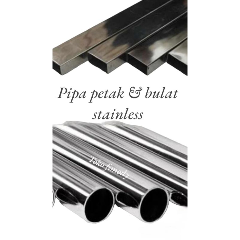 Jual Besi Panjang Serbaguna / Pipa Petak dan Bulat untuk Cantolan dan ...