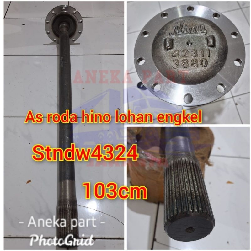 Jual rear axle shaft as roda hino lohan 235 engkel suri 34 103cm 42311 ...