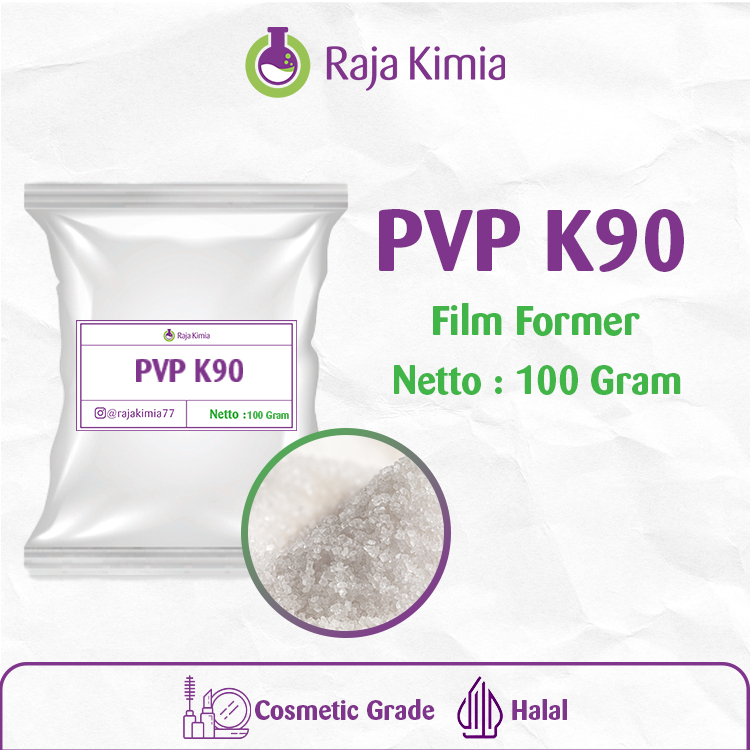 Jual PVP K90 / PVP K-90 / Polyvinylpyrrolidone - 100 Gram | Shopee Indonesia