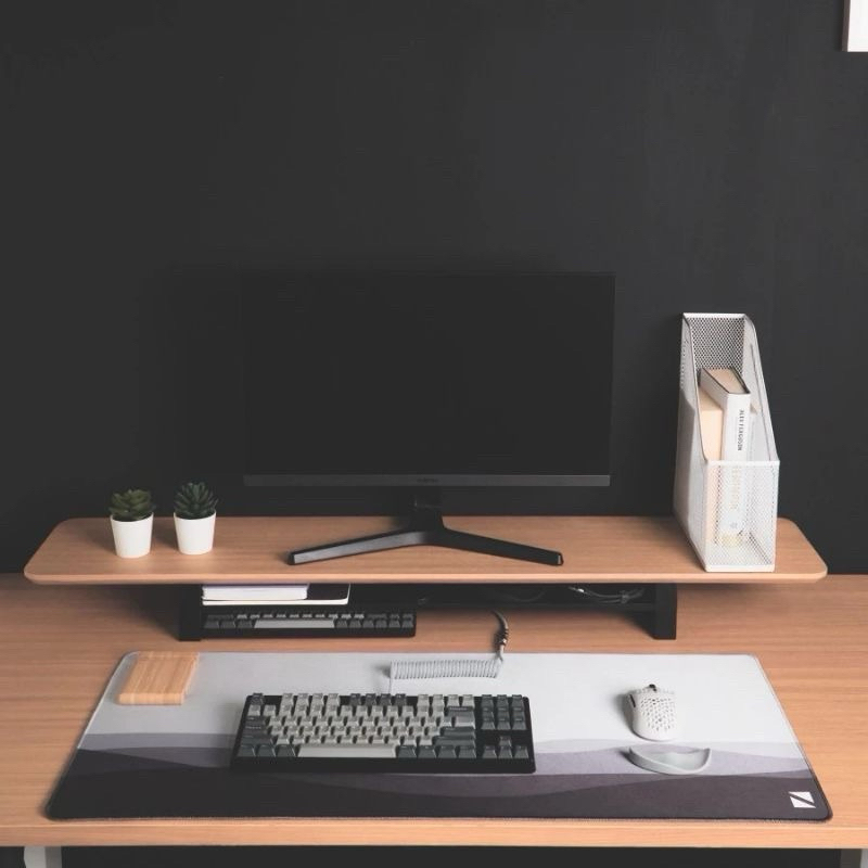 Jual Desk monitor ukuran 80x20x11 meja monitor stand monitor meja ...