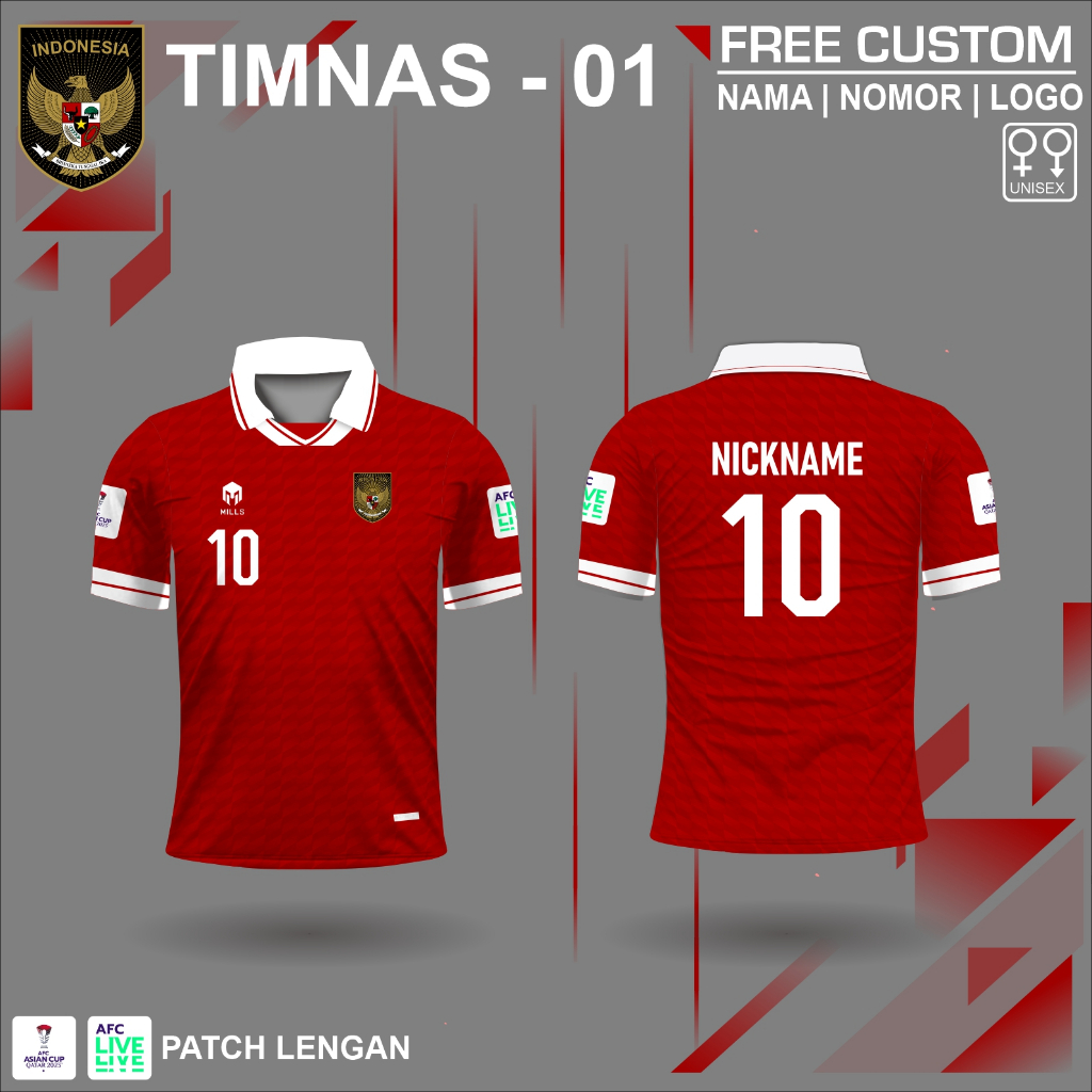 Jual jersey timnas indonesia 2024 kaos sepak bola timnas indonesia kaos ...