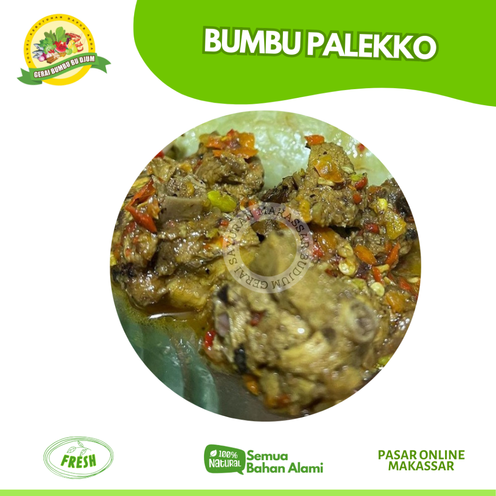 Jual BUMBU PALEKKO KHAS BUGIS SIAP PAKAI SUDAH JADI BUMBU INSTANT ...