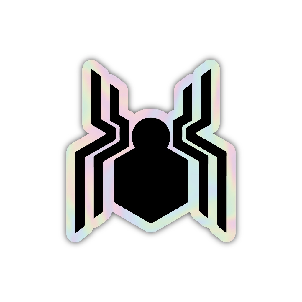 Jual sticker laba laba spiderman, stiker hologram satuan- Z060 | Shopee ...