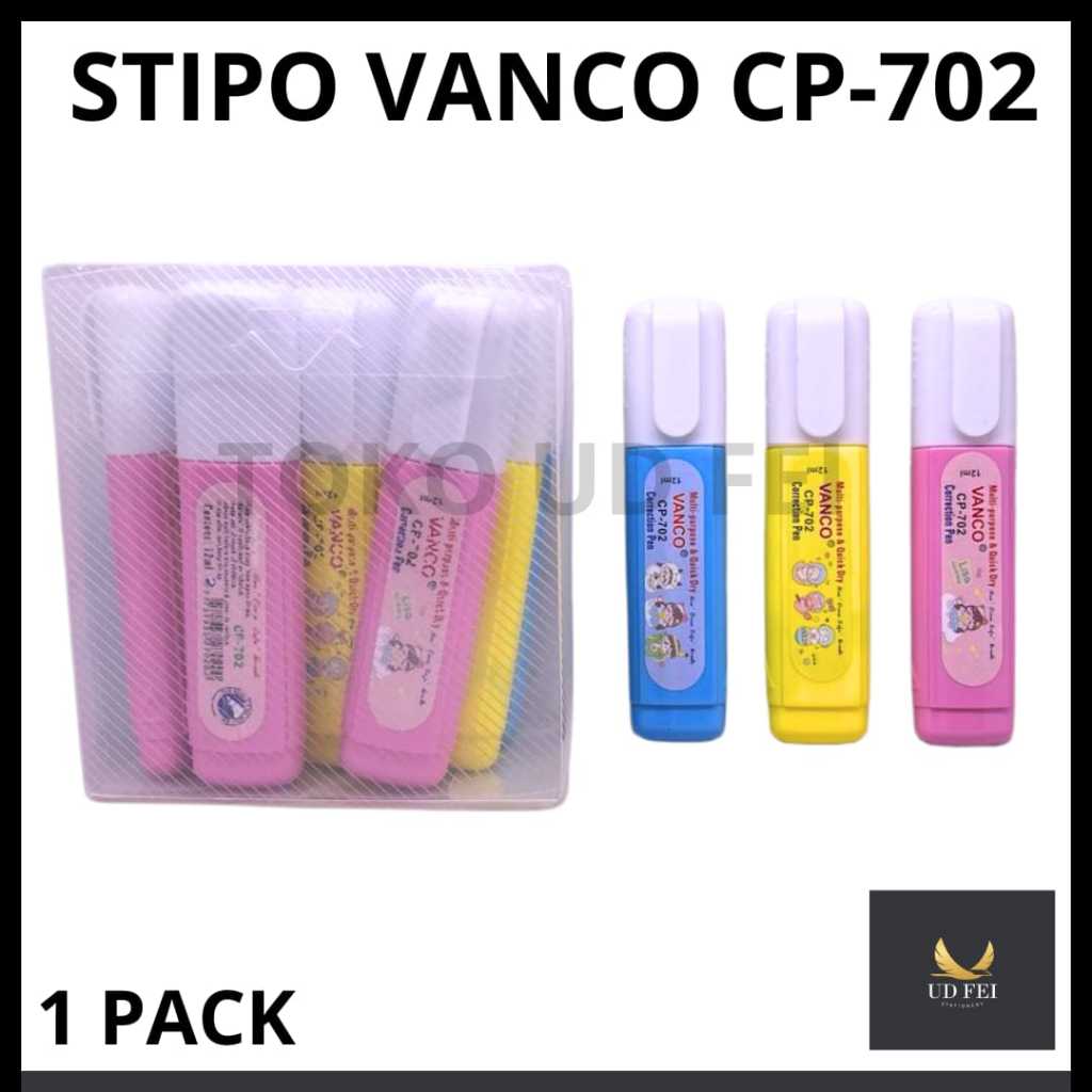 Jual (1 PACK = isi 12 pcs) Stipo Vanco 702/ Stipo Vanco 503/ Stipo CB ...