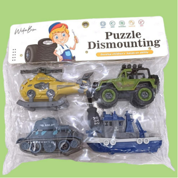 Jual Mainan DIY Military Transportation | Shopee Indonesia