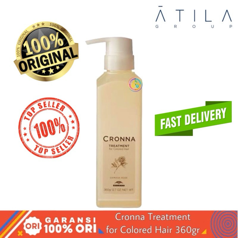 Jual CRONNA TREATMENT for Colored Hair 360gr | Conditioner Rambut Warna ...