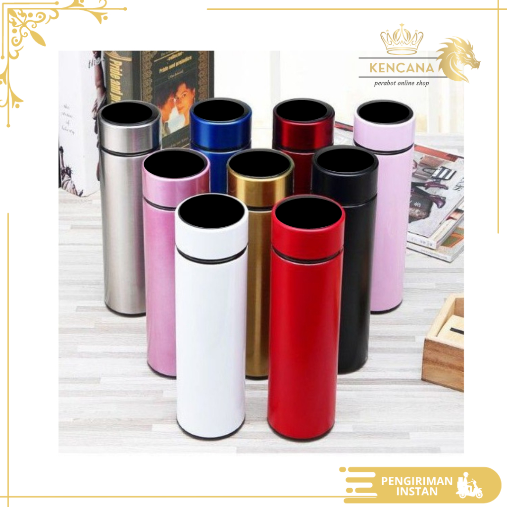 Jual Termos Air Panas / Termos Air Minum Polos Stainless / Termos 500ML ...