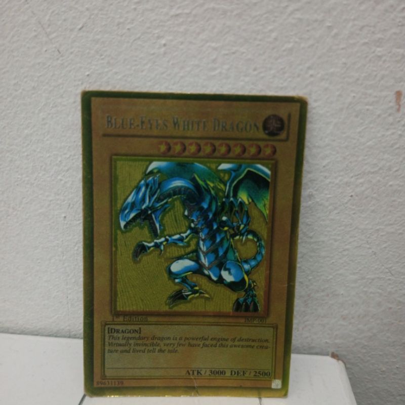 Jual Kartu Yu-Gi-Oh gold version || Blue Eyes White Dragon | Shopee ...